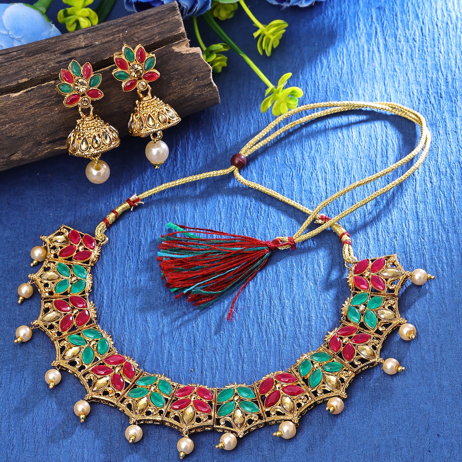 Sukkhi choker necklace store